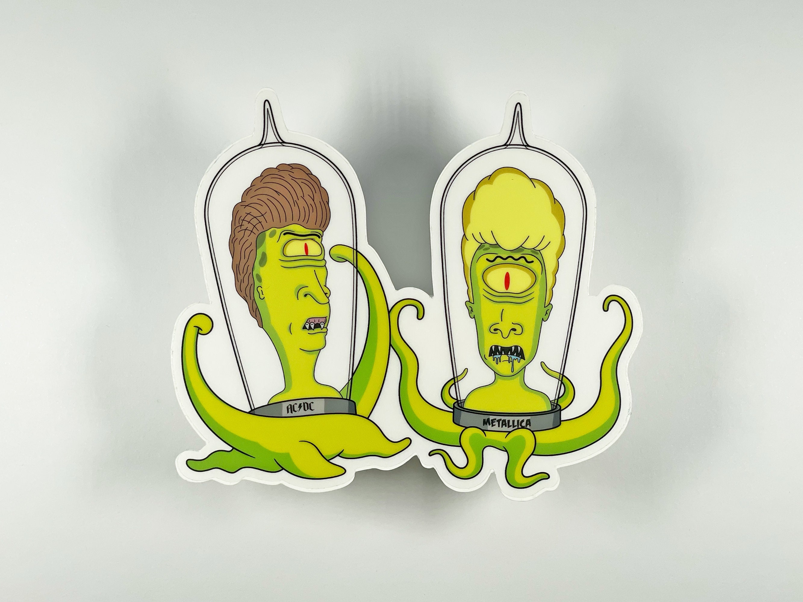 Beavis and Butt-head Sticker, Kang and Kodos Sticker, Simpsons Sticker ...