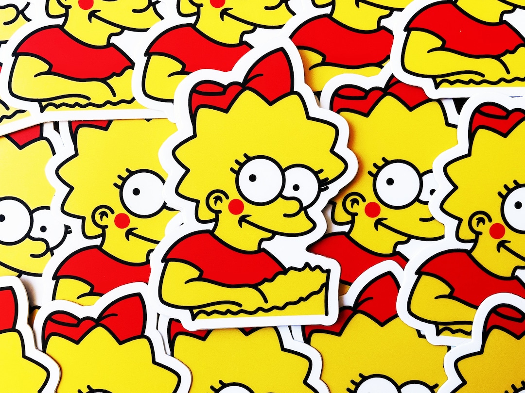 Utz Sticker, Lisa Simpson Sticker, Baltimore Sticker, Charm City ...