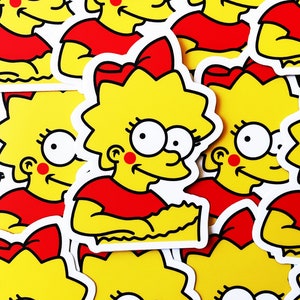 Utz Sticker, Lisa Simpson Sticker, Baltimore Sticker, Charm City ...