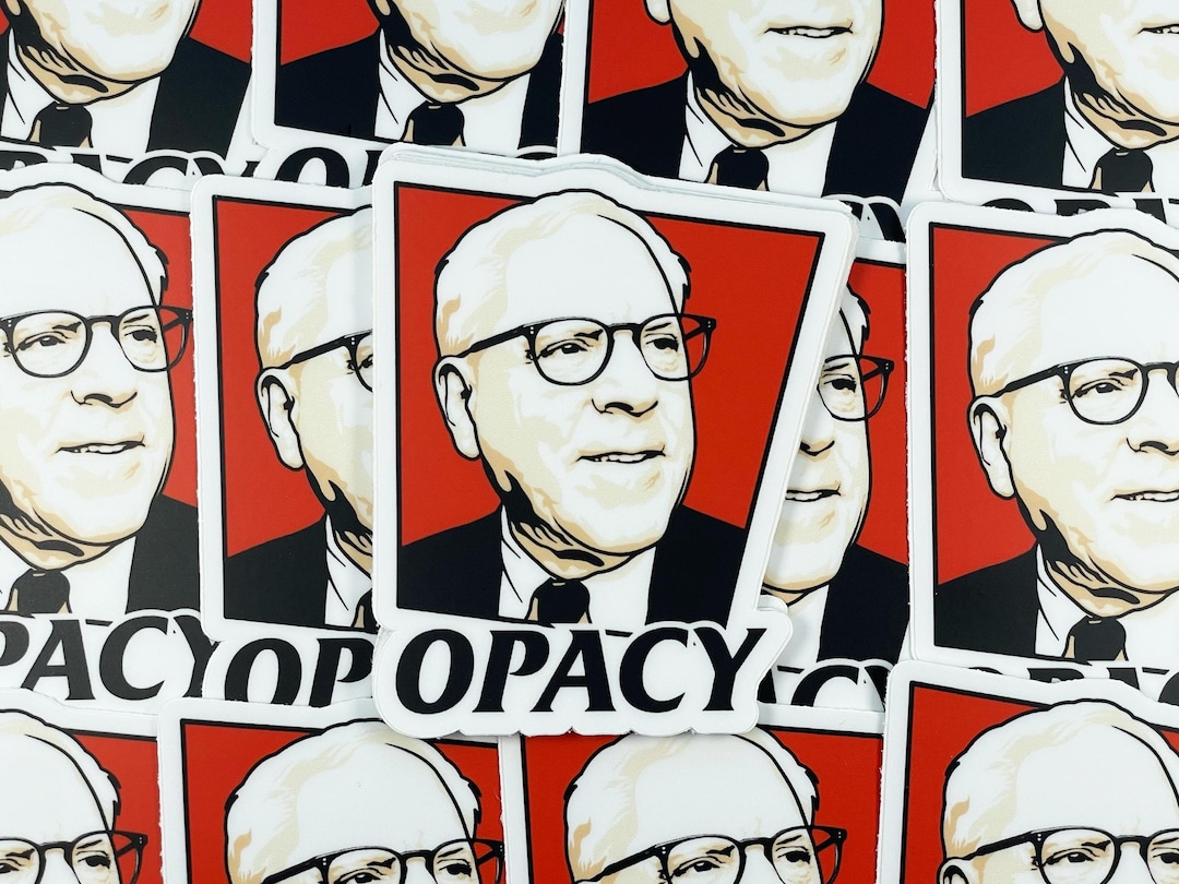 David Rubenstein OPACY KFC Parody Stickers (set of 2): 3 Inch, High ...