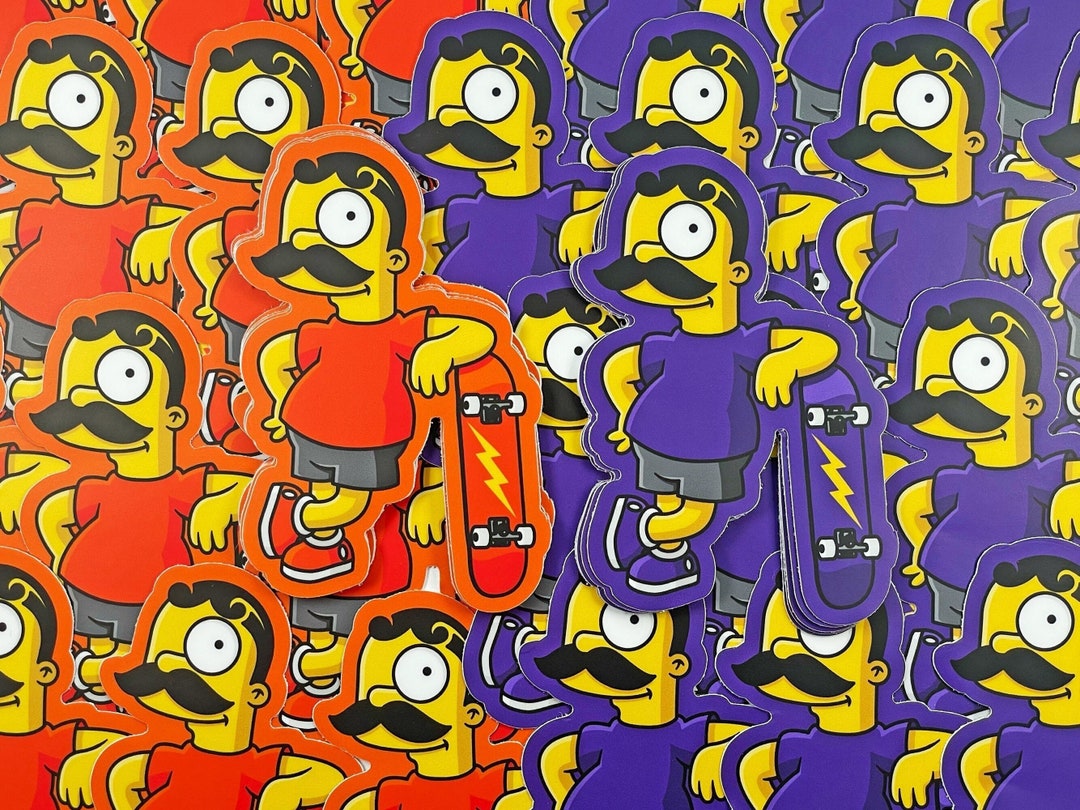 Natty Boh Sticker, Bart Simpson Sticker, Baltimore Sticker ...