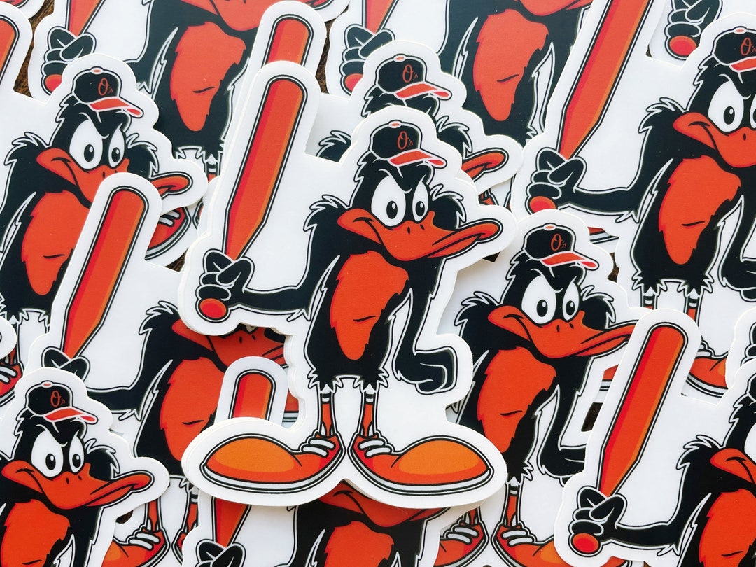 Baltimore Orioles Sticker Daffy Duck Sticker Looney Tunes - Etsy