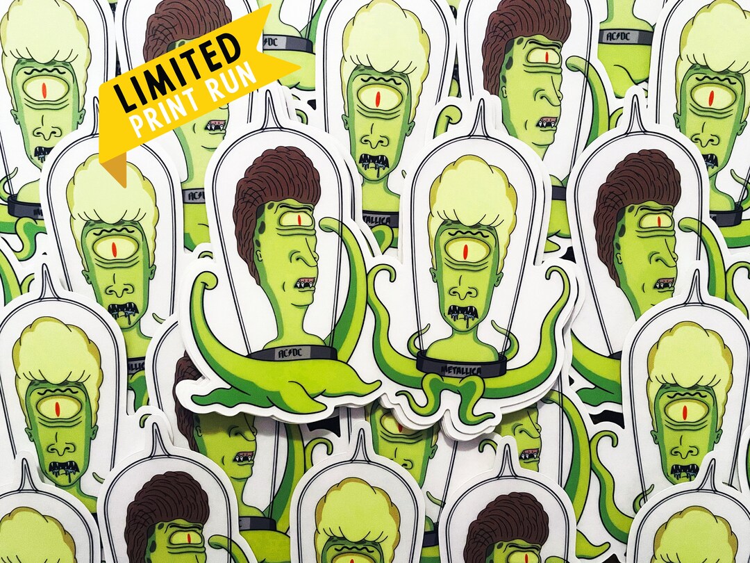 Beavis and Butt-head Sticker, Kang and Kodos Sticker, Simpsons Sticker ...