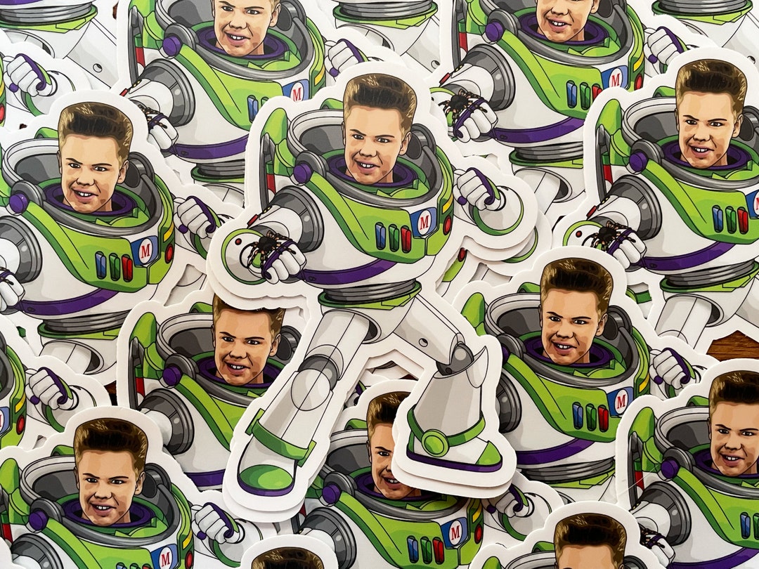 Buzz Lightyear Sticker, Toy Story Sticker, Home Alone Sticker, Funny ...