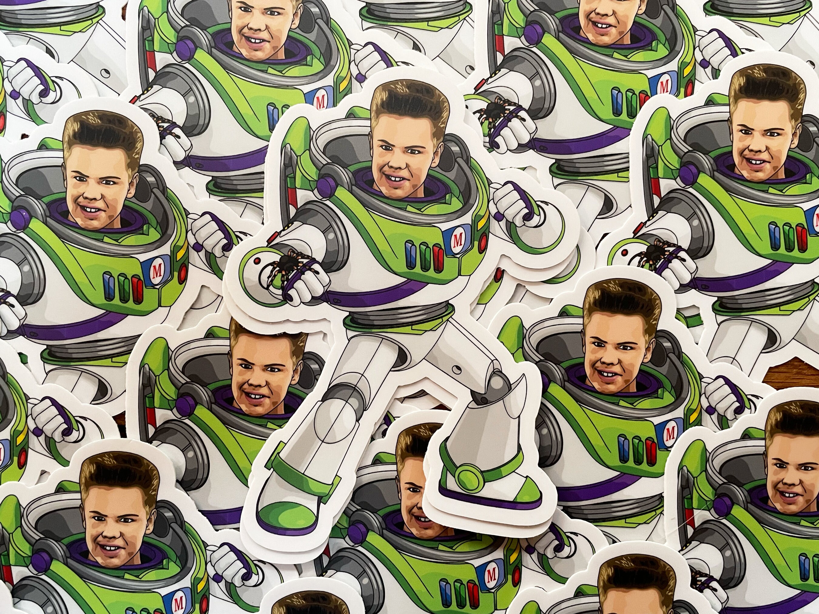 Buzz Lightyear Sticker, Toy Story Sticker, Home Alone Sticker, Funny ...