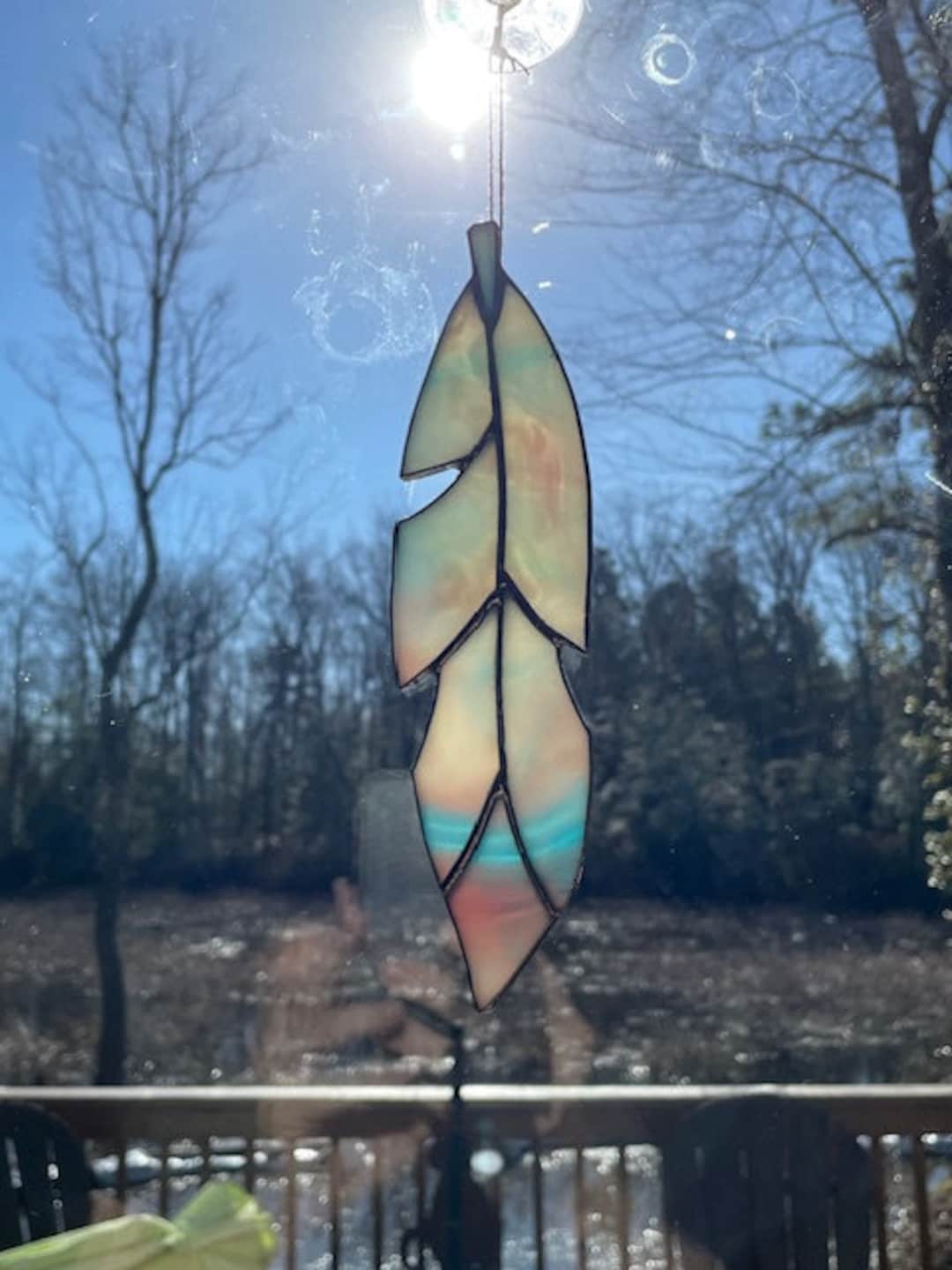 Stained Glass Feathers - Etsy