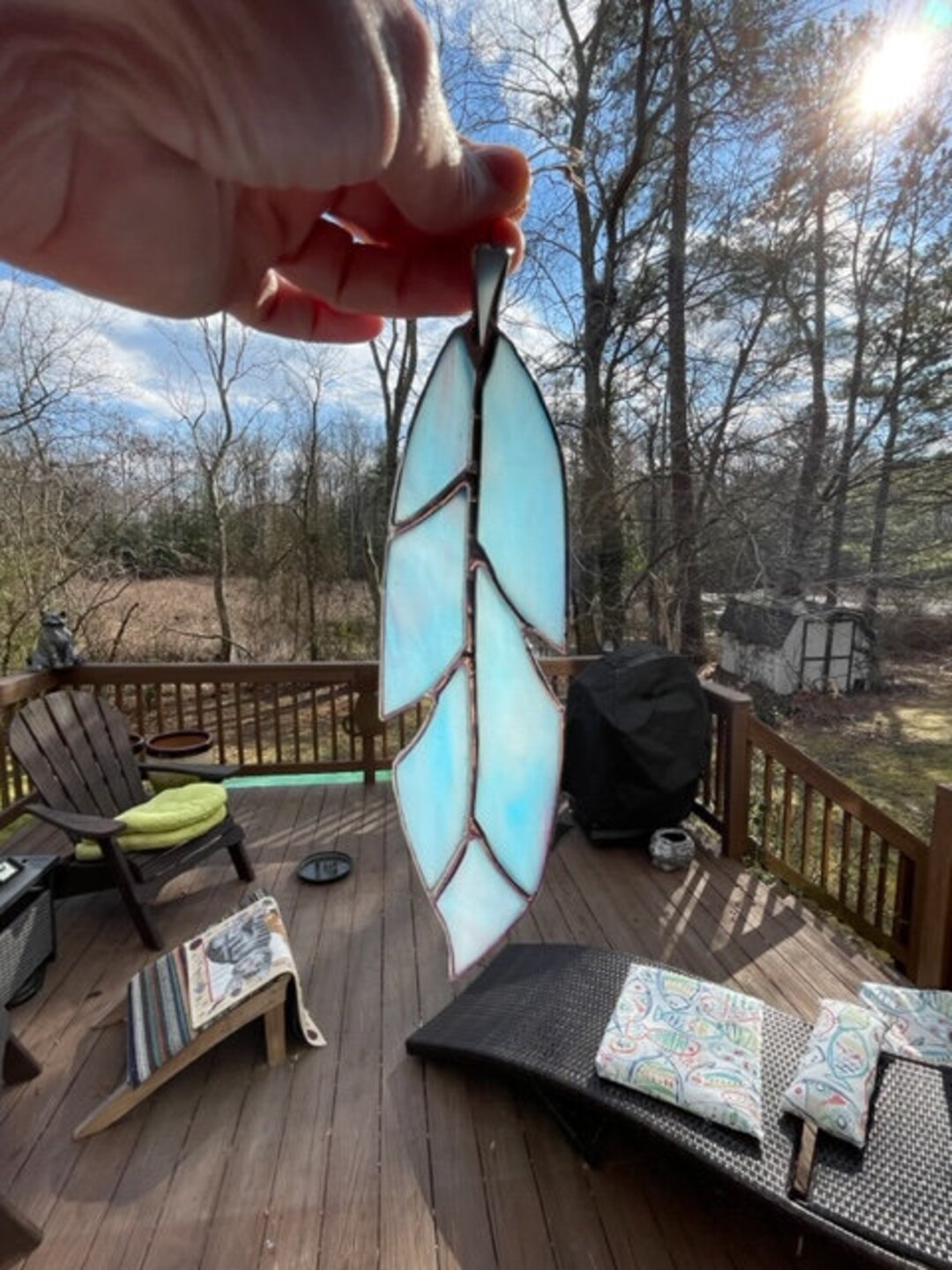 Stained Glass Feathers - Etsy