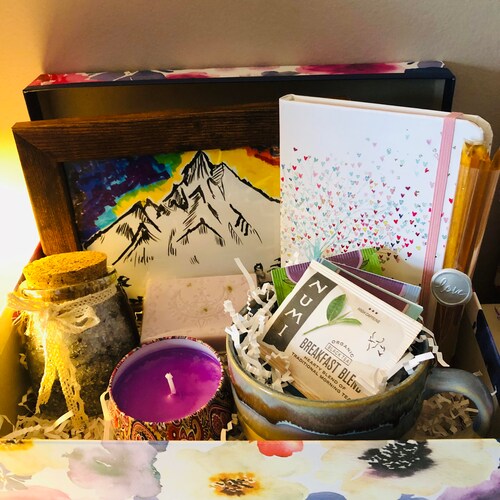 Gift Box happiness Relaxation Happy Birthday - Etsy