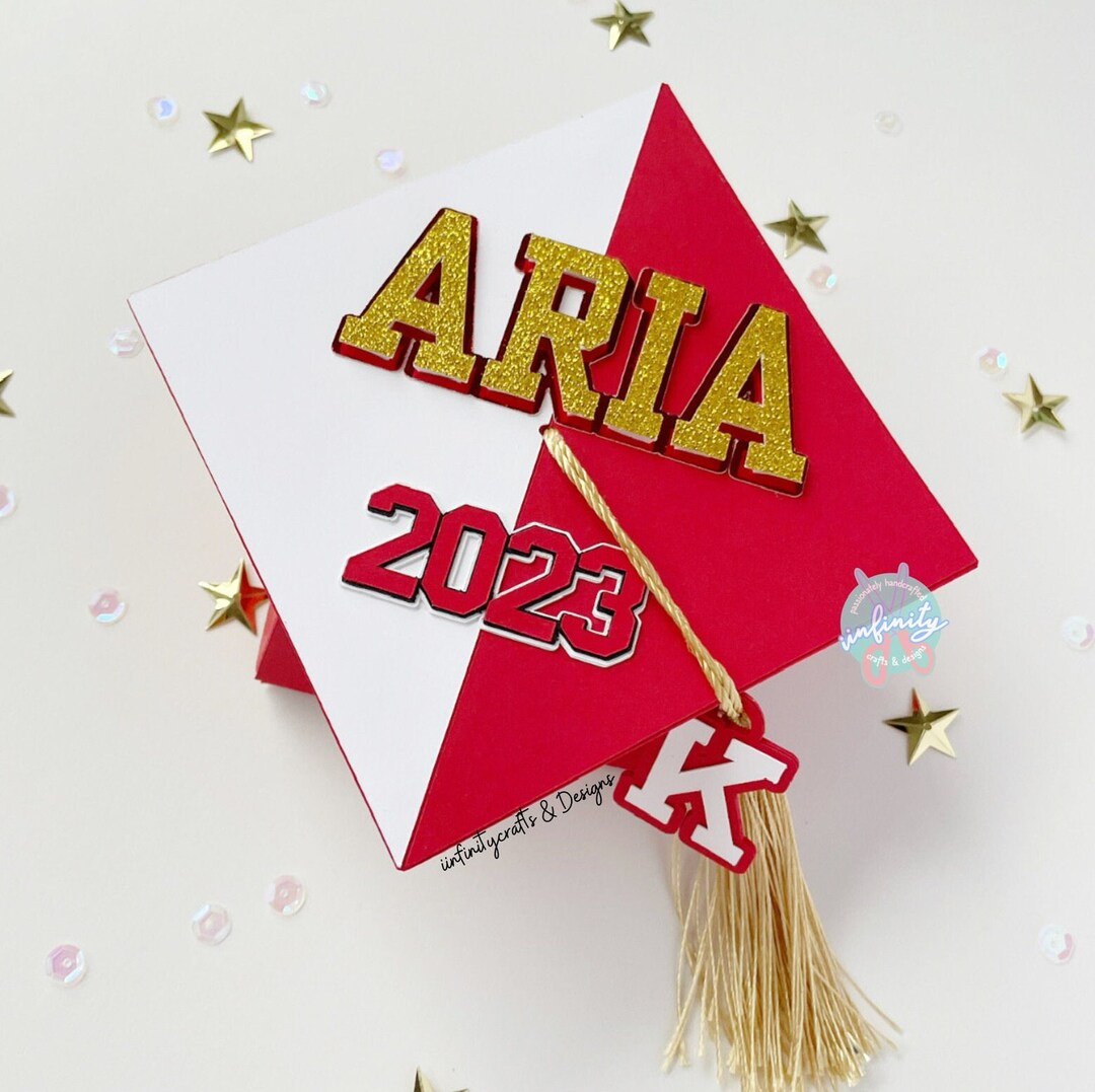 Graduation Cap Party Favor Box, Graduation Gift Box, Graduation Goody ...