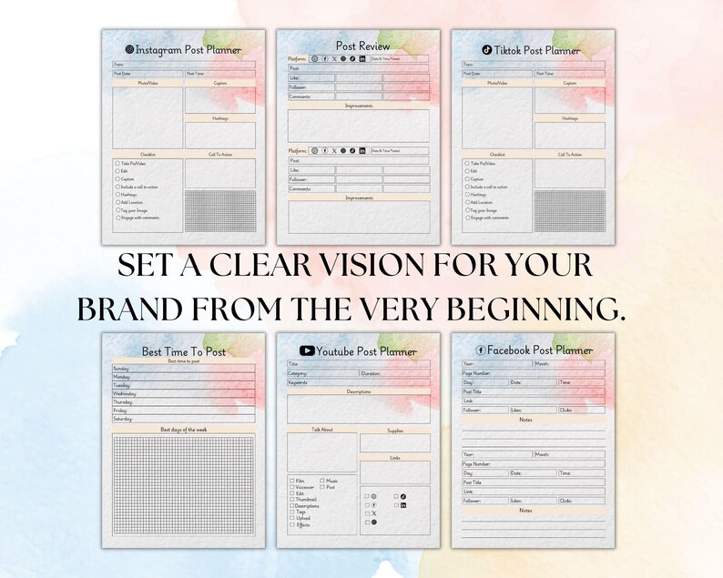 52-week Social Media Content Calendar: Beat Burnout, Plan Posts ...