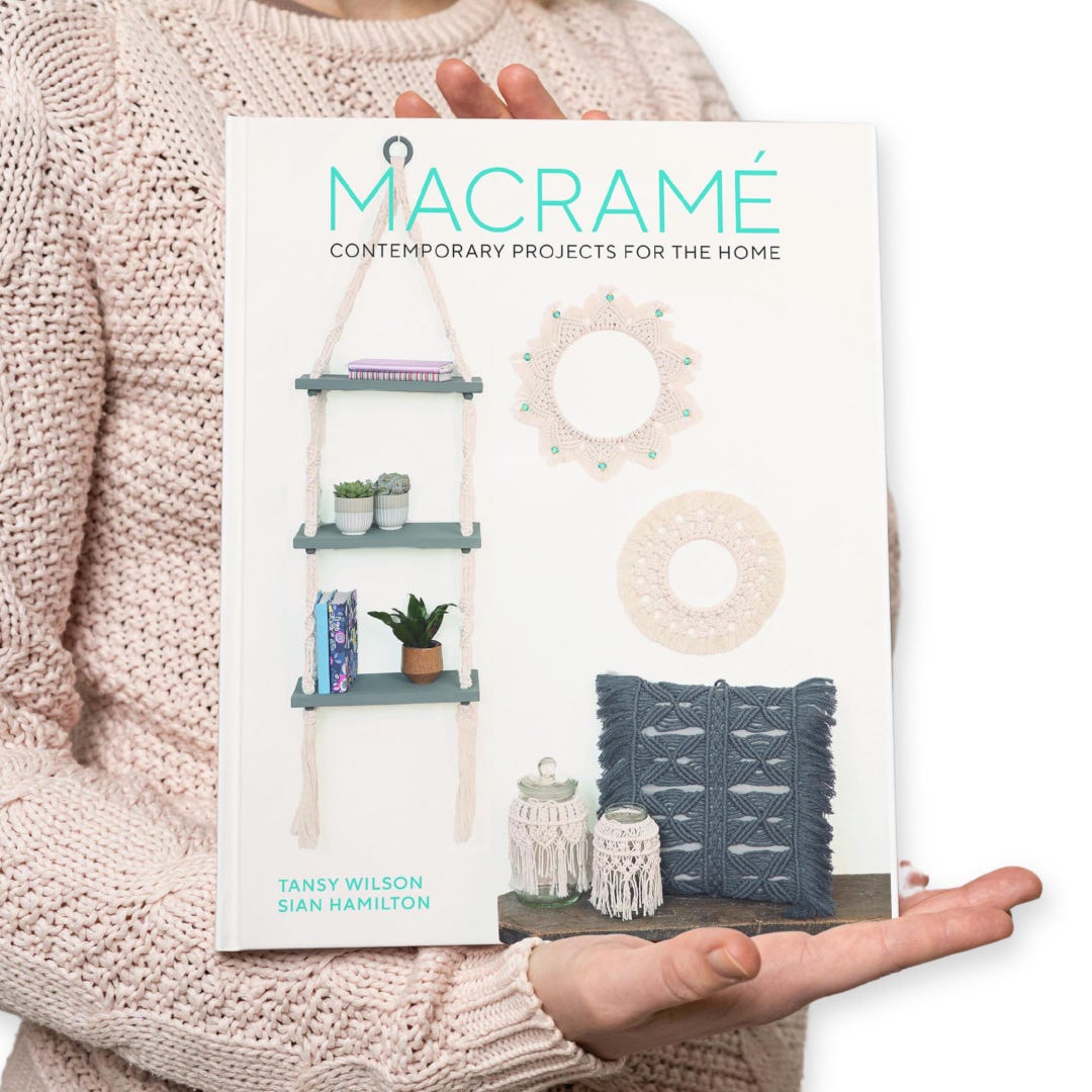 Macrame: Contemporary Projects for the Home • Fibre Art Paperback Book ...