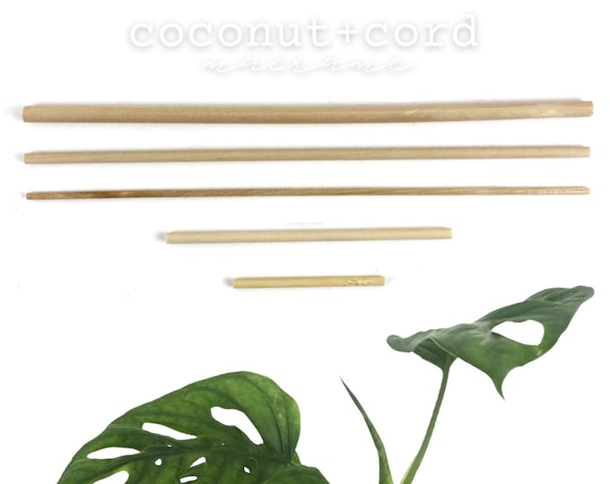 Macrame Dowels. 12 Inch Wooden Dowels for Crafting and Macrame - Etsy ...