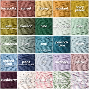 3mm 3-ply Macrame Cord • 75 Colours • 5, 10, 25, 50 + 100 Meters ...