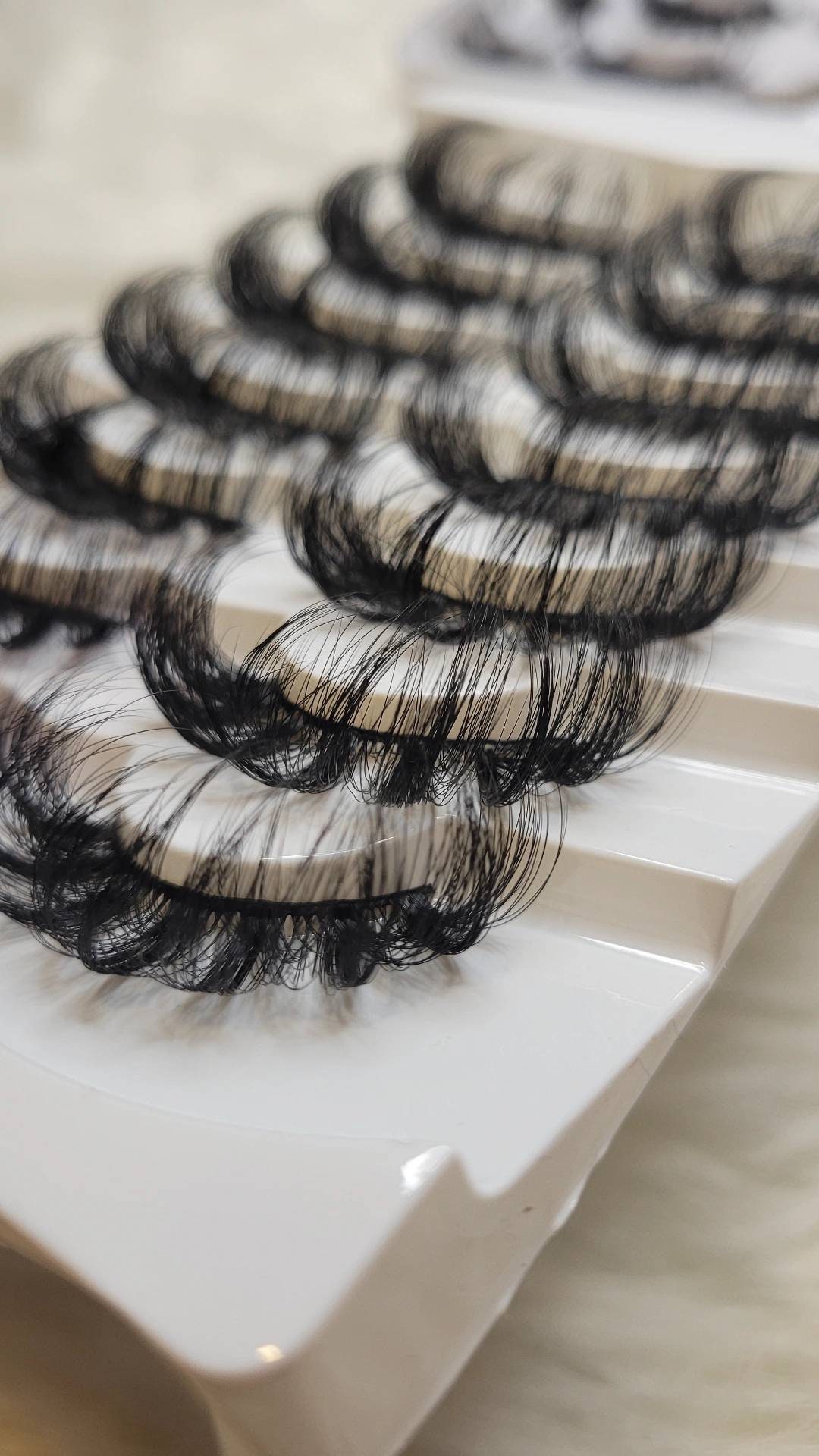 20/7/5 Pairs 3D Mink Lashes Natural False Lash Dramatic Volume Fake ...