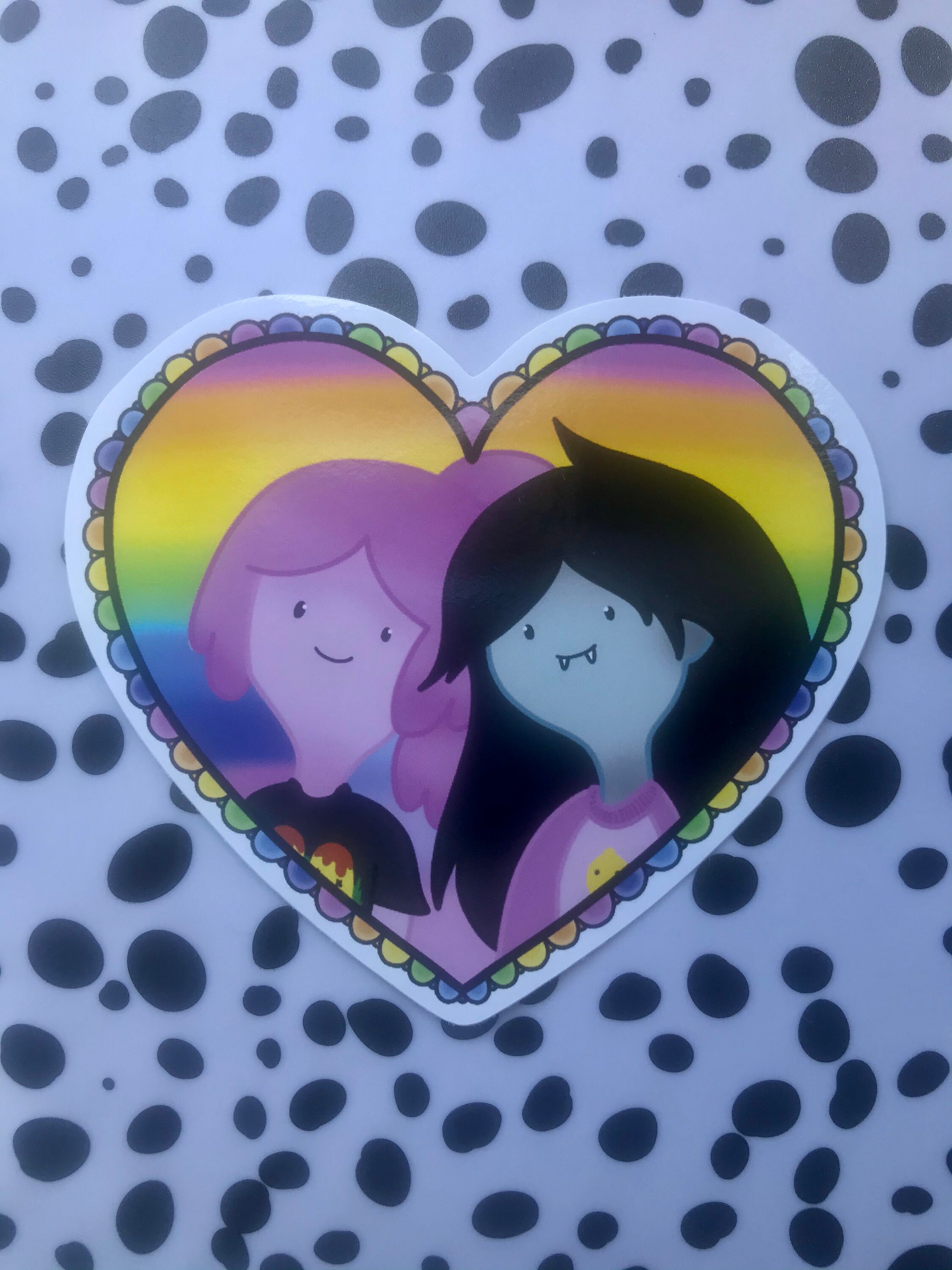 Bubbline Adventure Time 10cm Vinyl Sticker - Etsy UK
