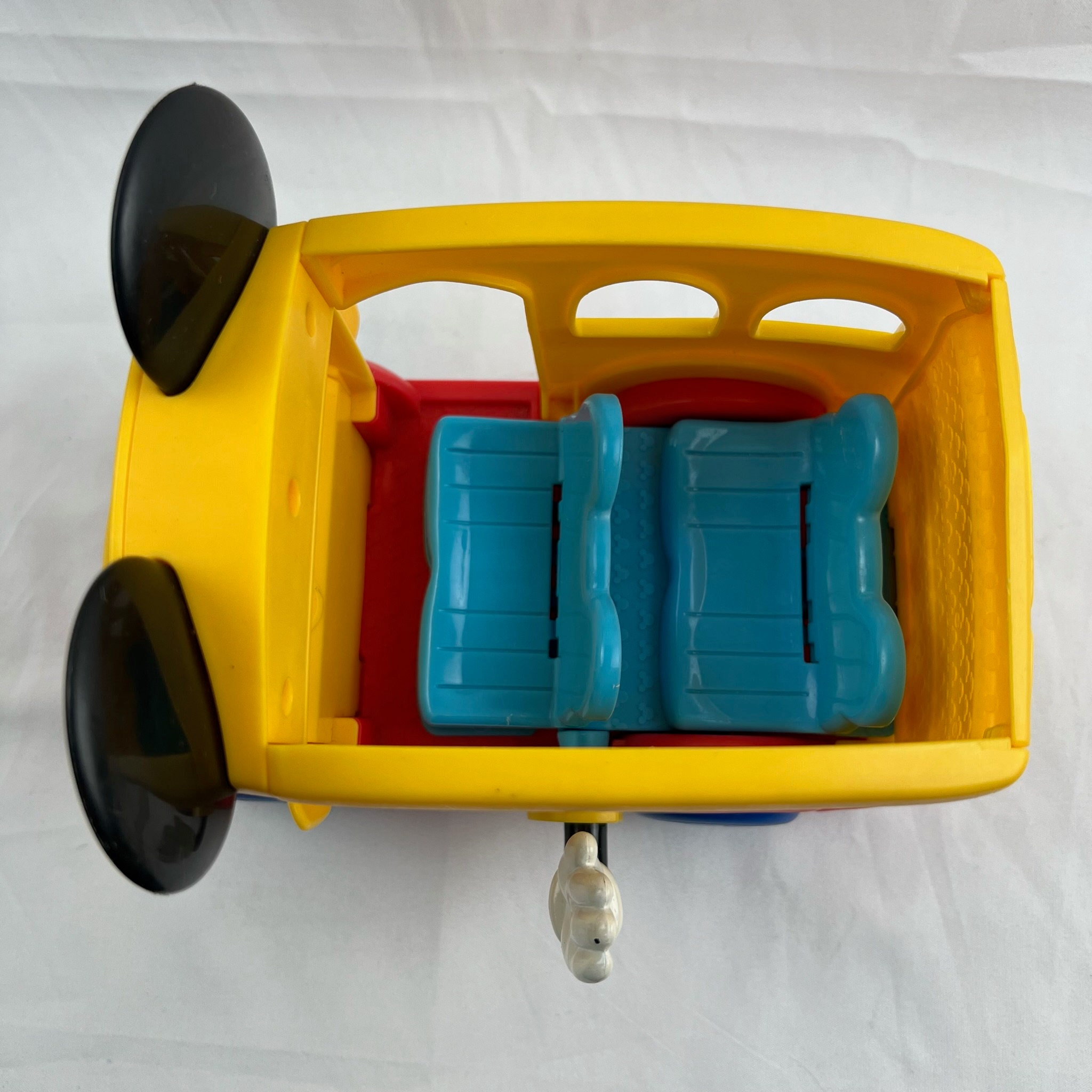 Vintage Mattel Disney Mickey Mouse & Friends Yellow School Bus - Etsy