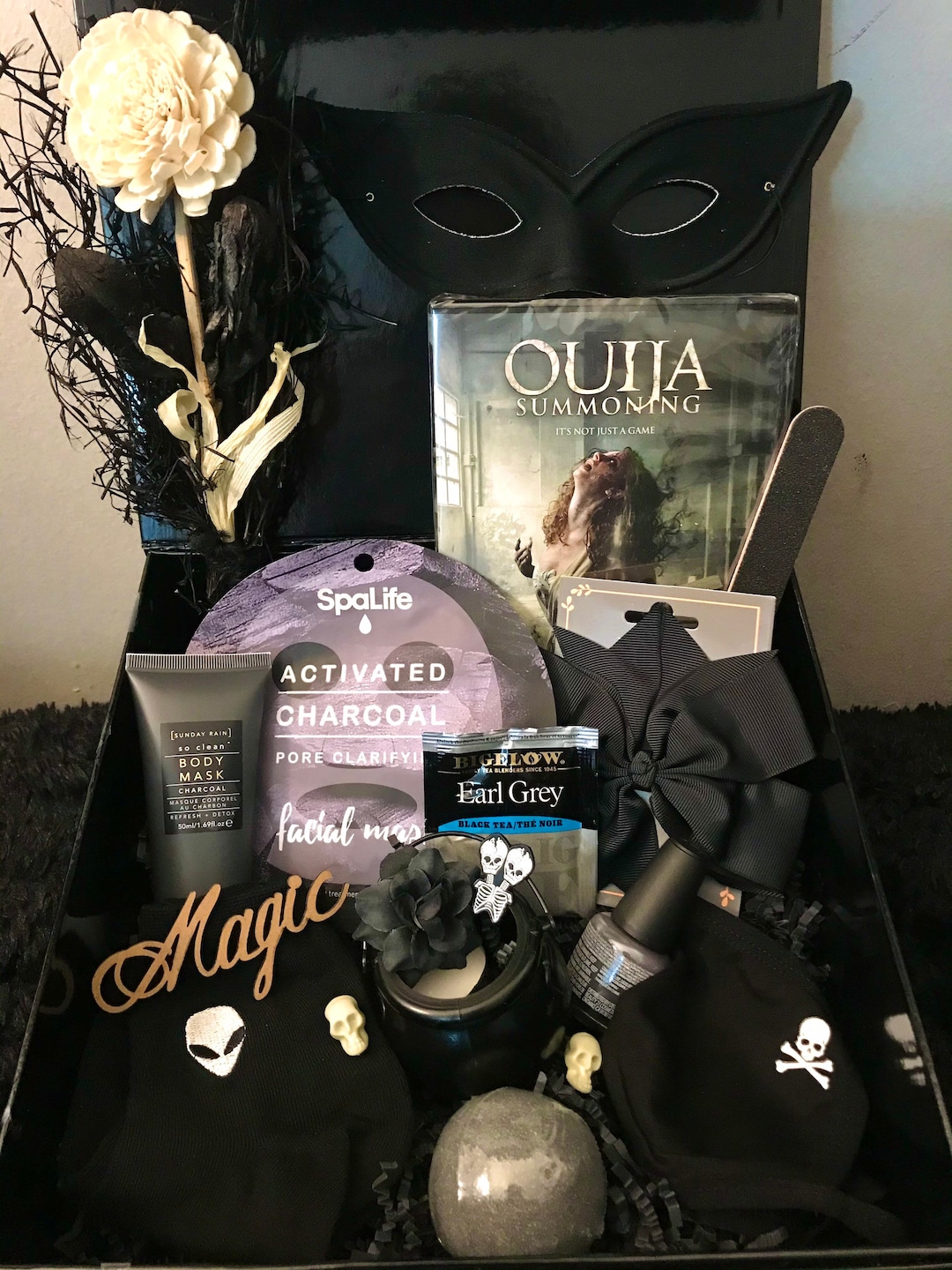 Self Care Horror Box: Spooky Mystery Gift Set - Etsy