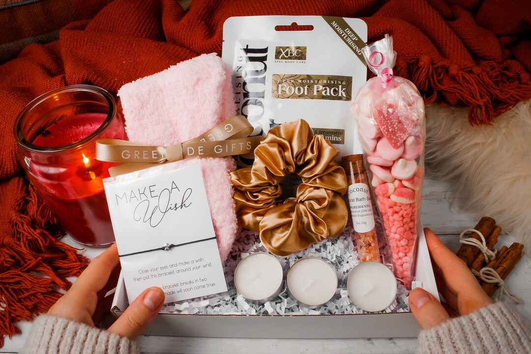 Hug in A Box Women, Pamper Box, Gift Box for Women, Pamper Gift Box for ...