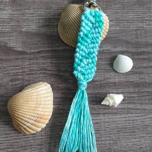 Macrame Mermaid Tails SEAFOAM - Etsy