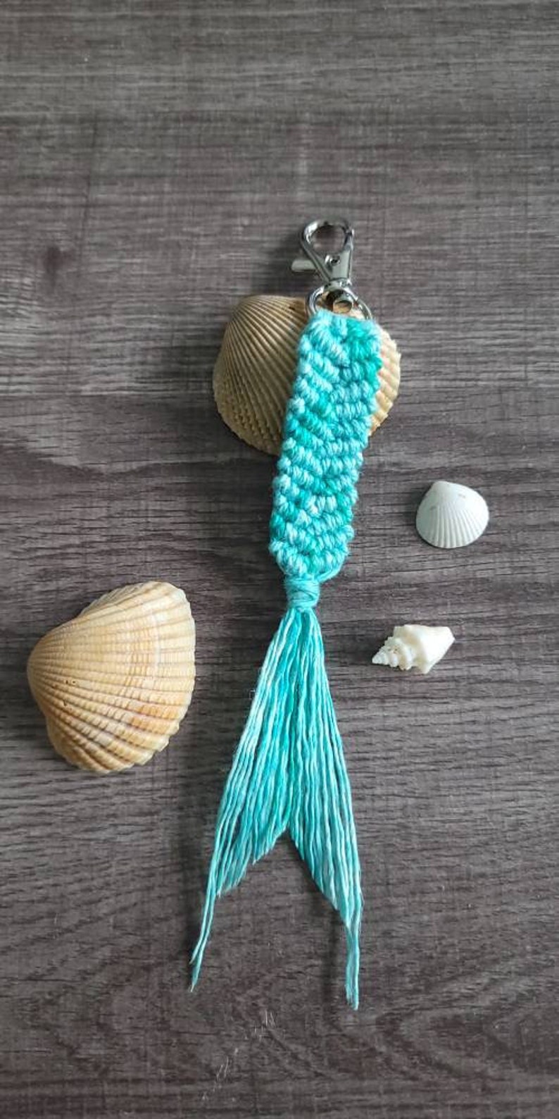 Macrame Mermaid Tails SEAFOAM - Etsy