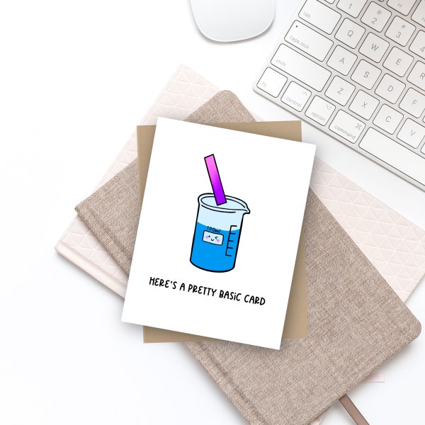 Chemistry Card - Etsy