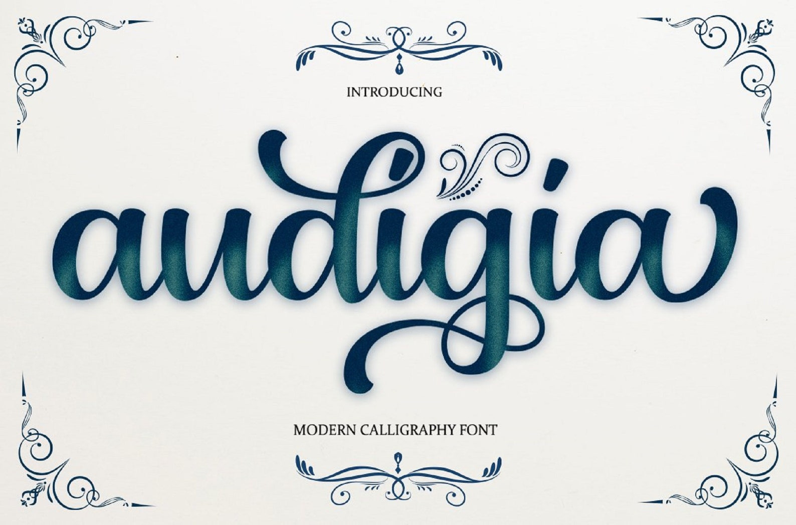 Bold Handwritten Font Calligraphy Font Font with Tails Long | Etsy