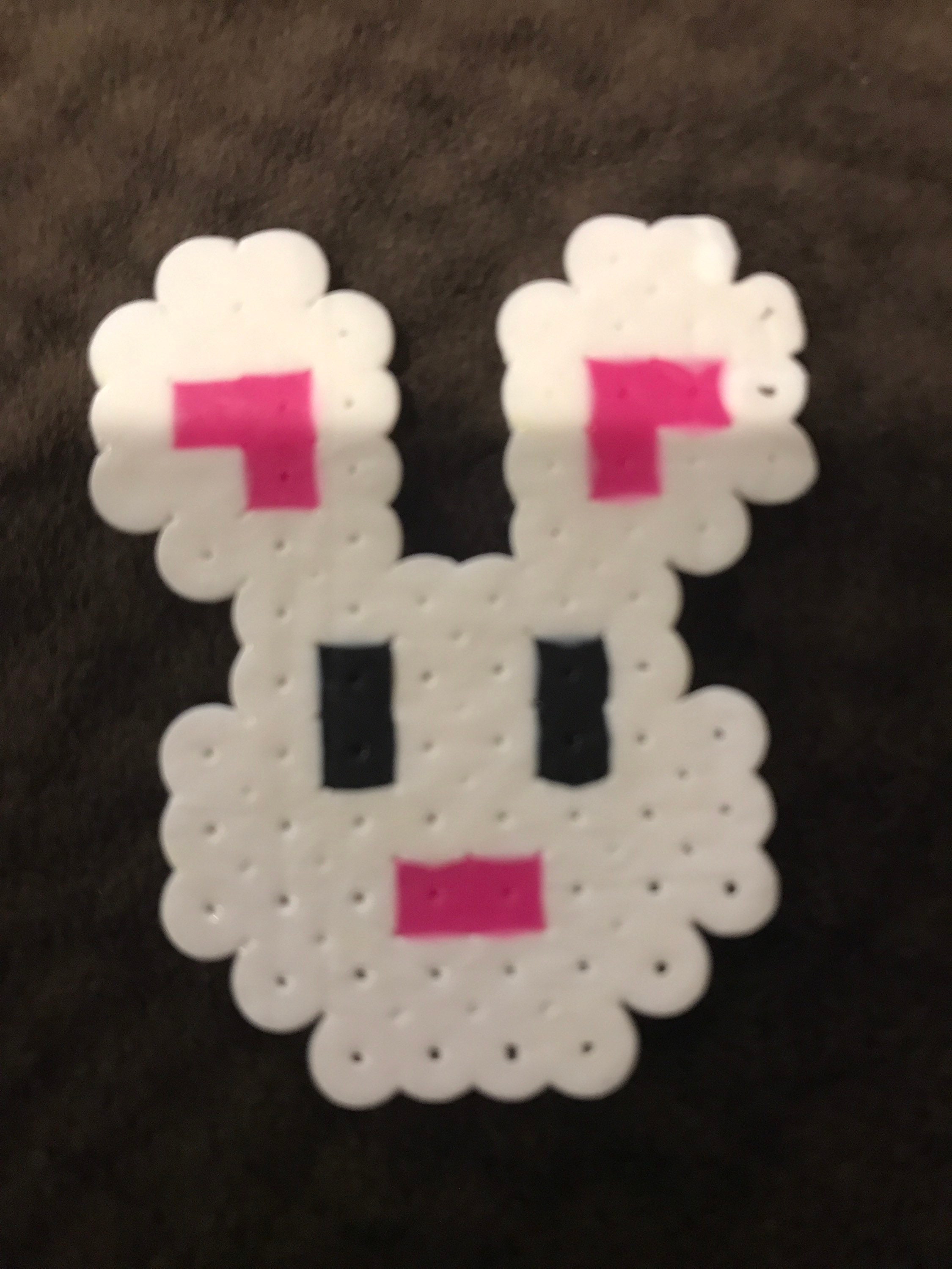 Bunny Perler Bead Design - Etsy