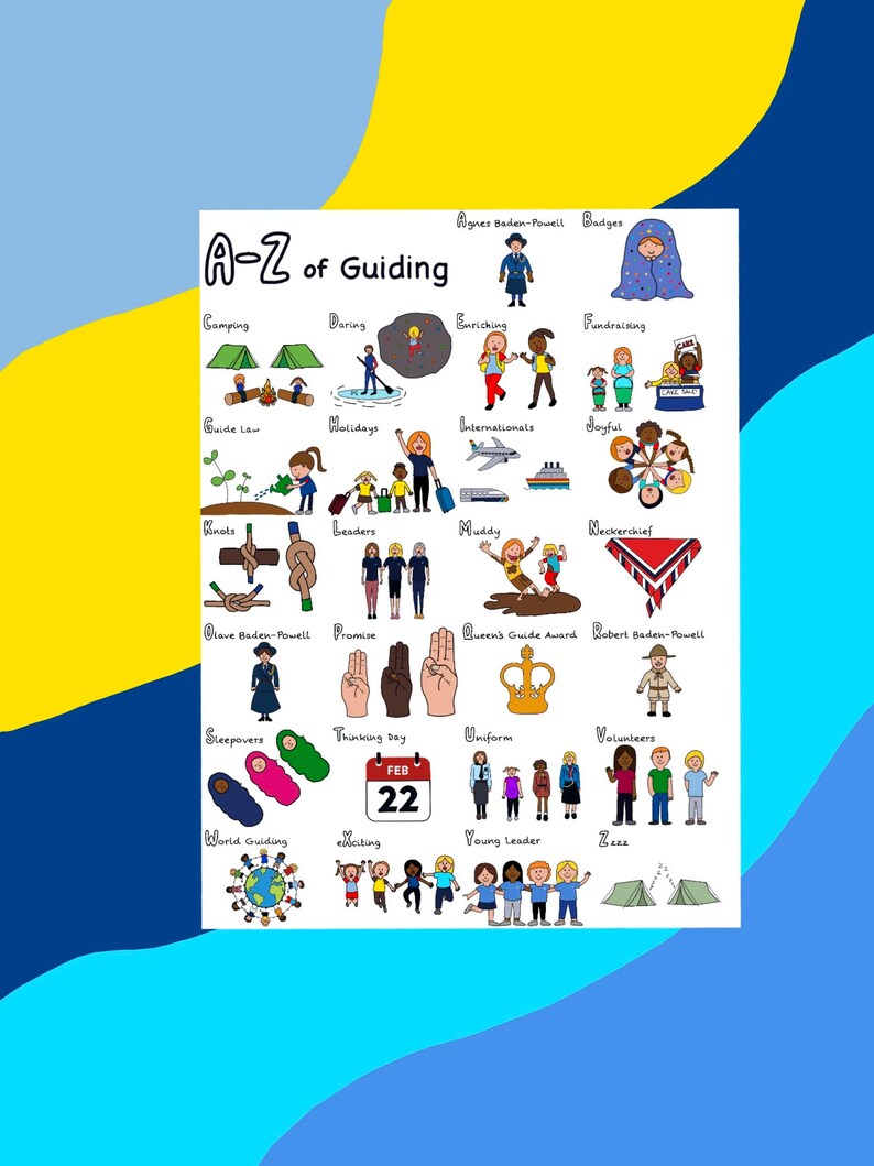 Girlguiding A-Z of Guiding (digital Download) - Etsy