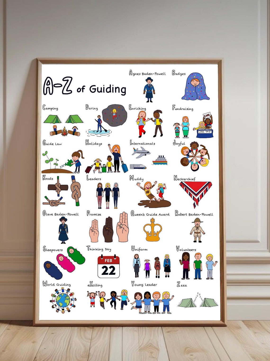 Girlguiding A-Z of Guiding (digital Download) - Etsy