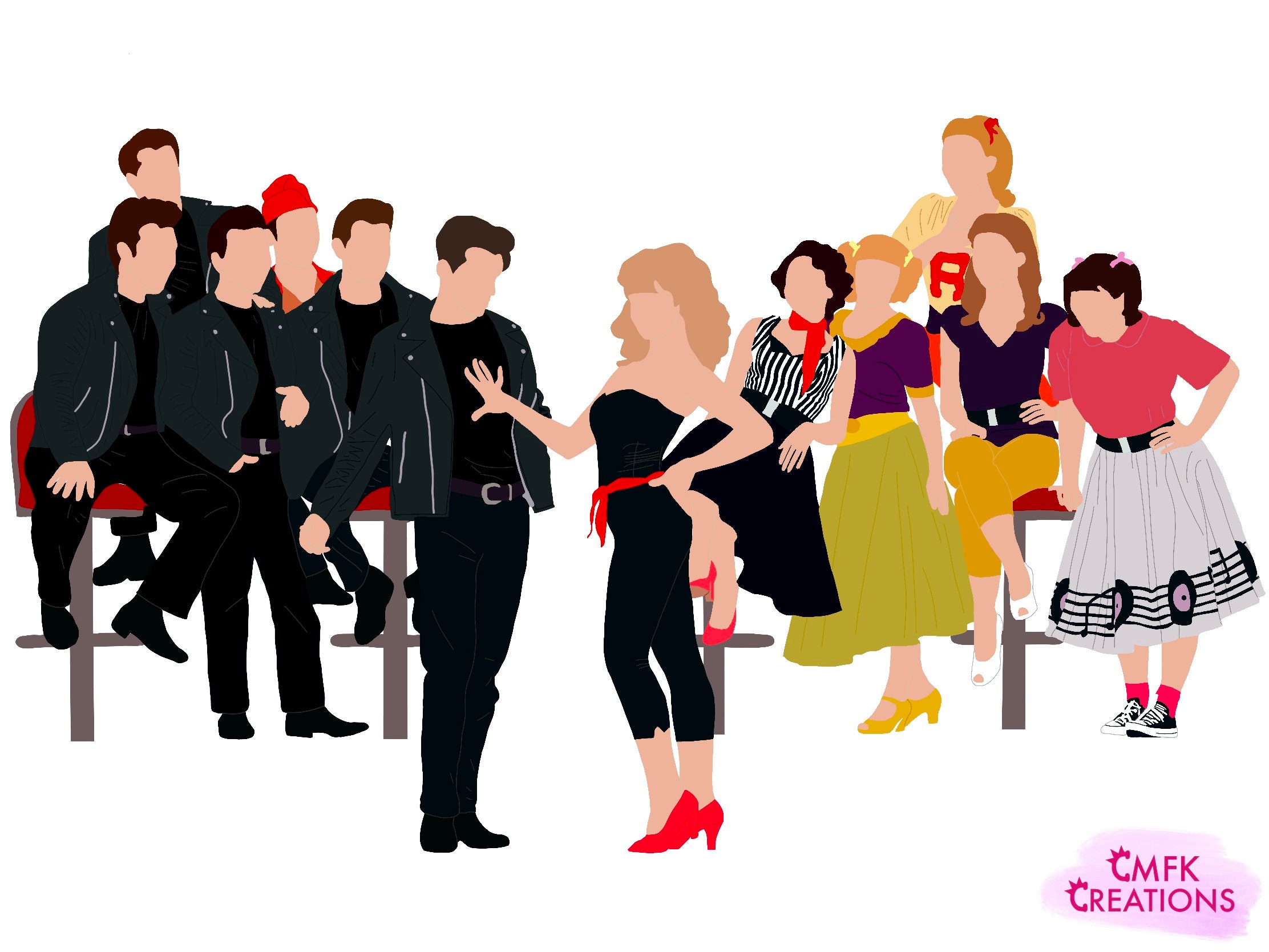 Grease the Musical digital Download - Etsy