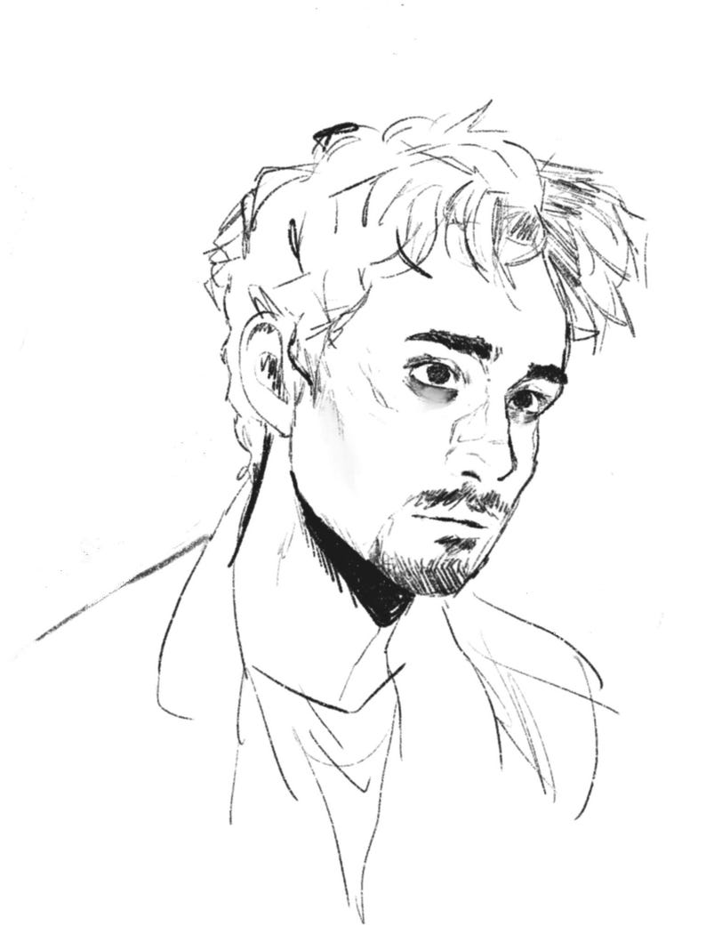 Two Subject line Art Only Commission - Etsy