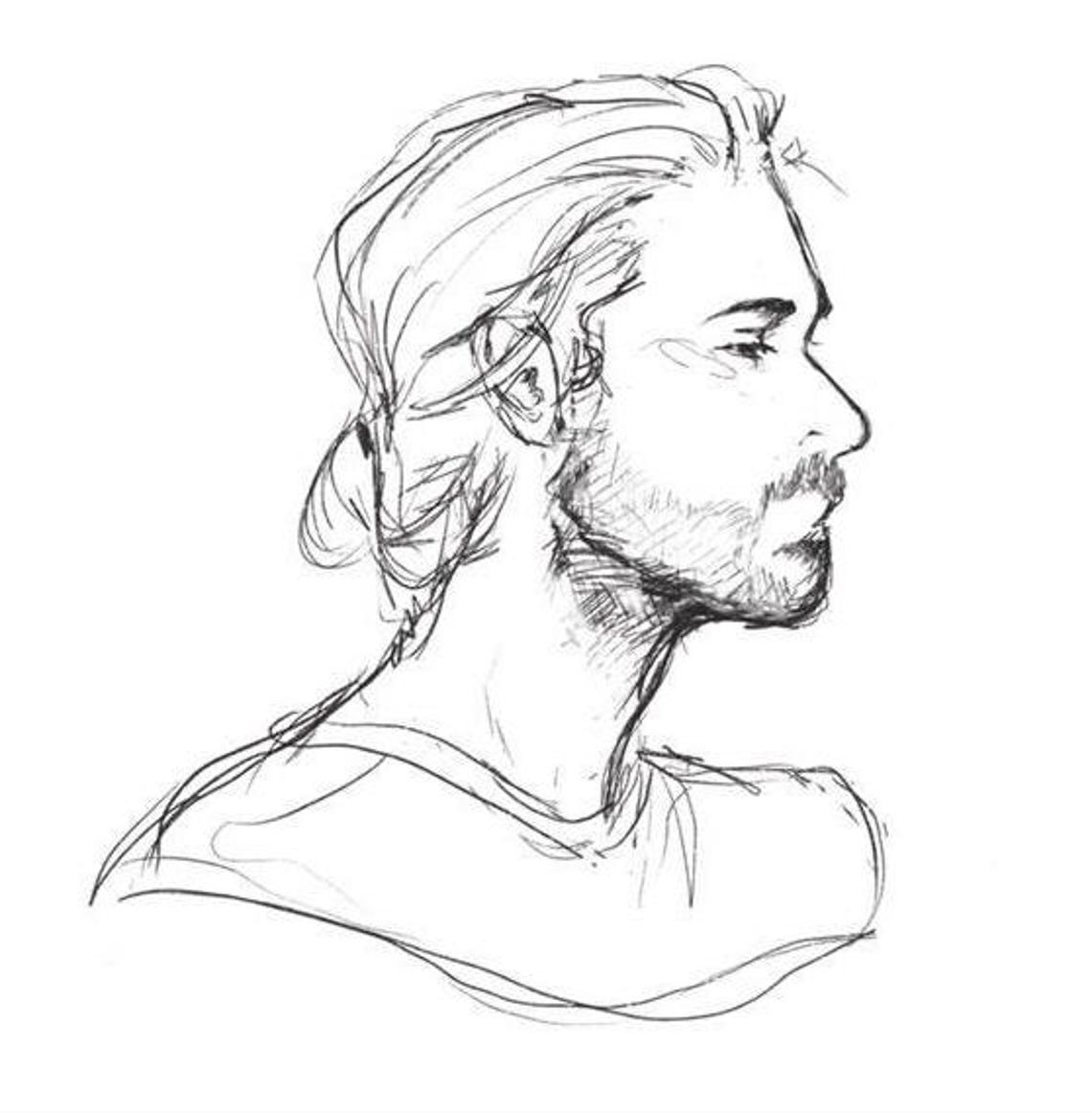 Two Subject line Art Only Commission - Etsy