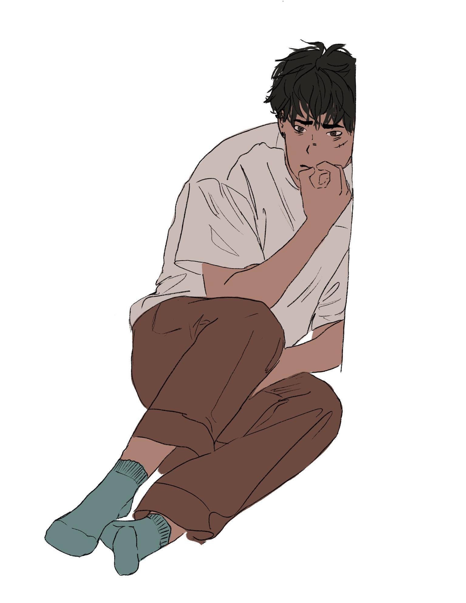 Digital Art Full Body Flat Color Commission Custom | Etsy