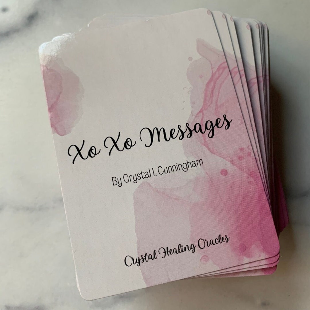 Xo Xo Messages by Crystal Healing Oracles - Etsy