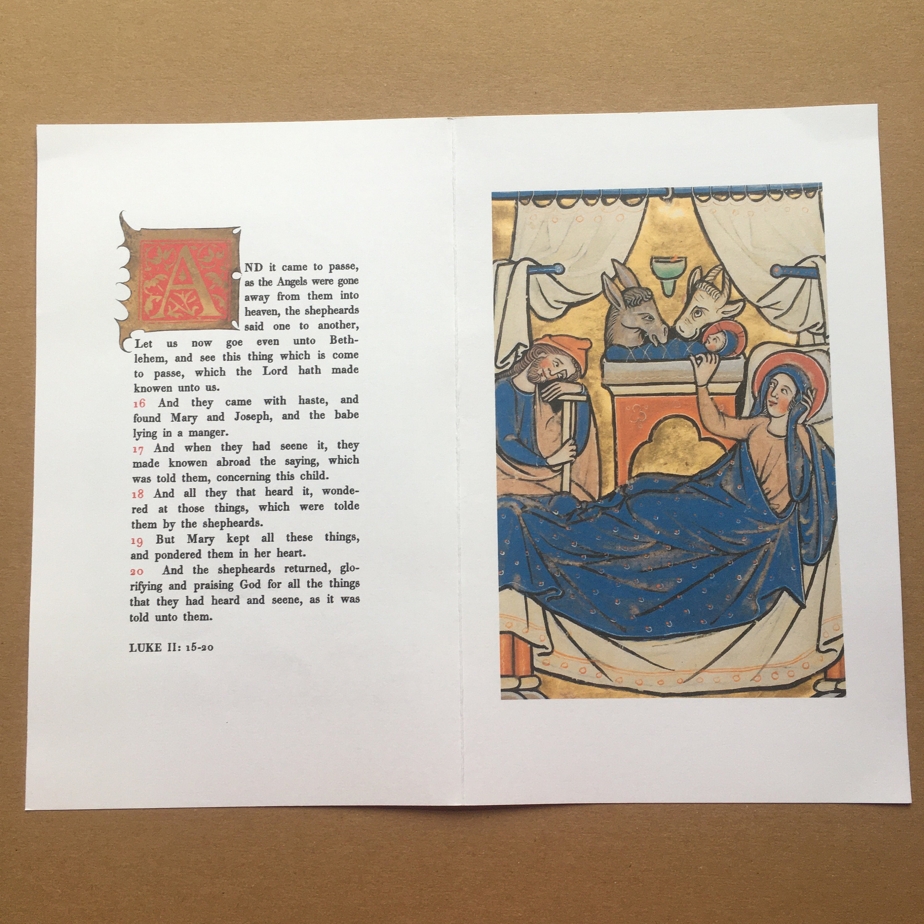 CHRISTMAS NATIVITY STORY Book Instant Digital Download Printable ...