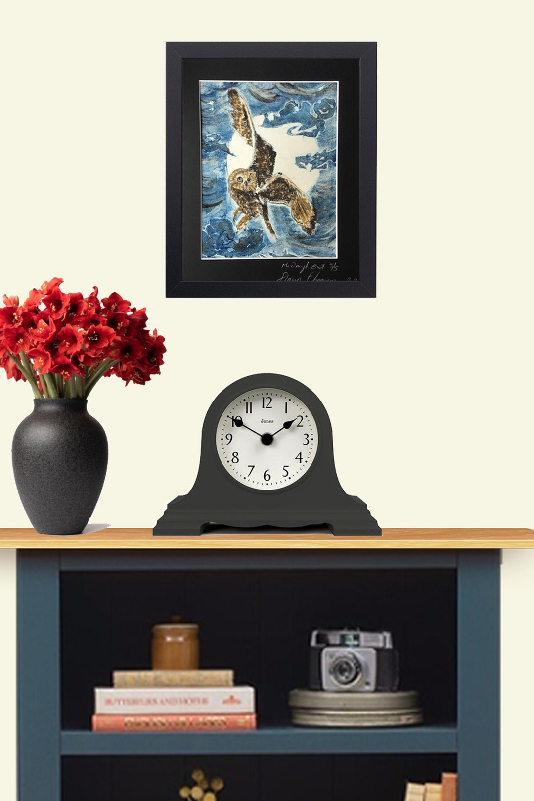 Midnight Owl Print, Handprinted Drypoint Etching - Etsy UK