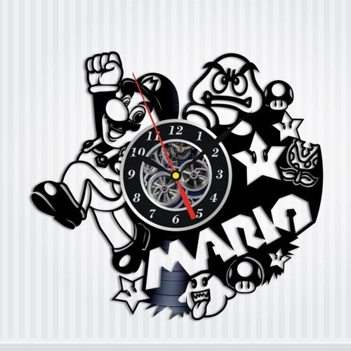 Super Mario Clock - Etsy