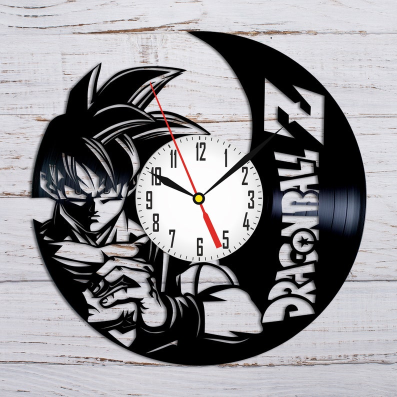 Vinyl Wall Clock Anime Anime Video Game Manga Gifts Anime | Etsy