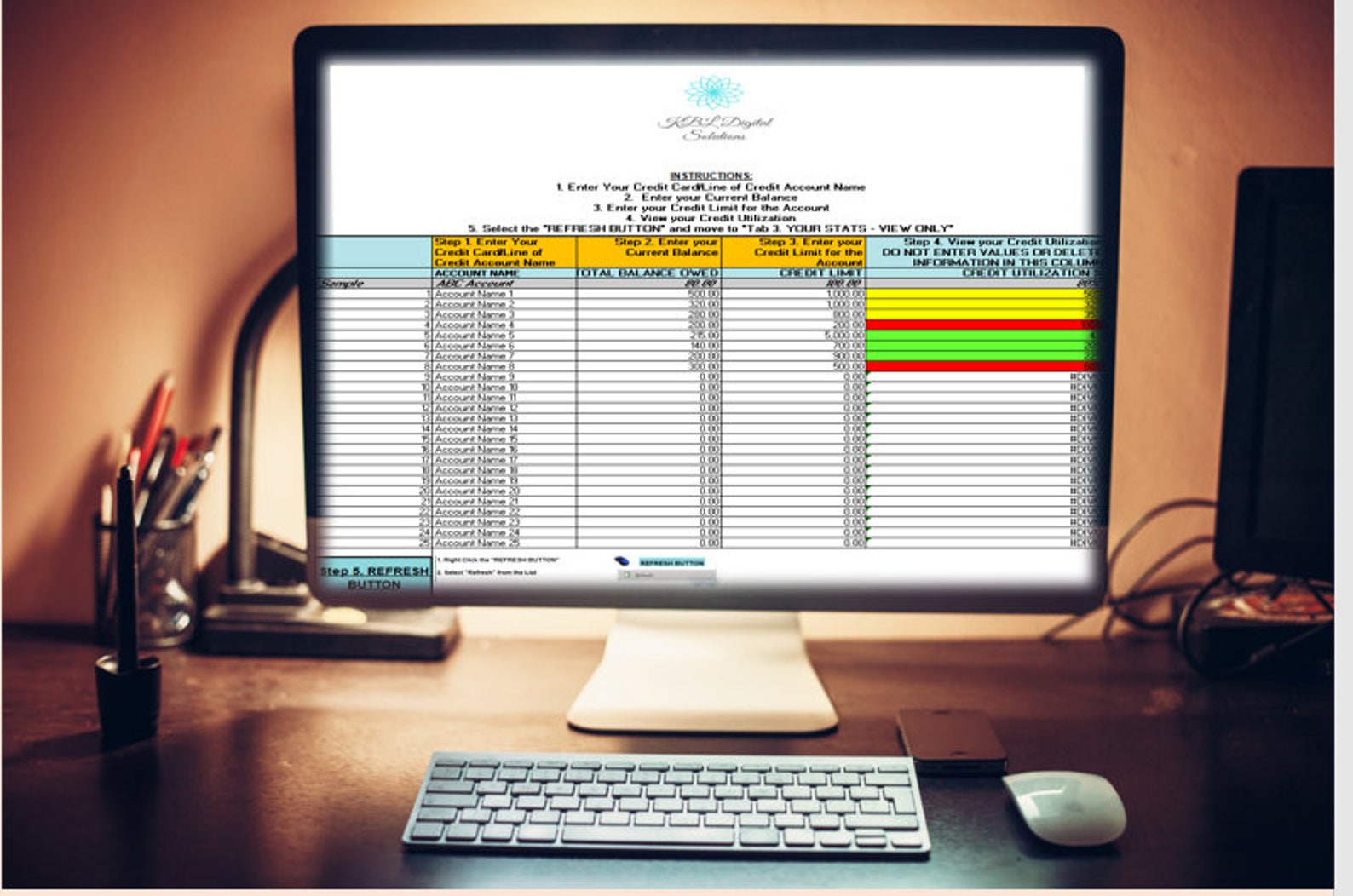 Simple Credit Utilization Tracker – Tracking Towards a Higher Credit ...