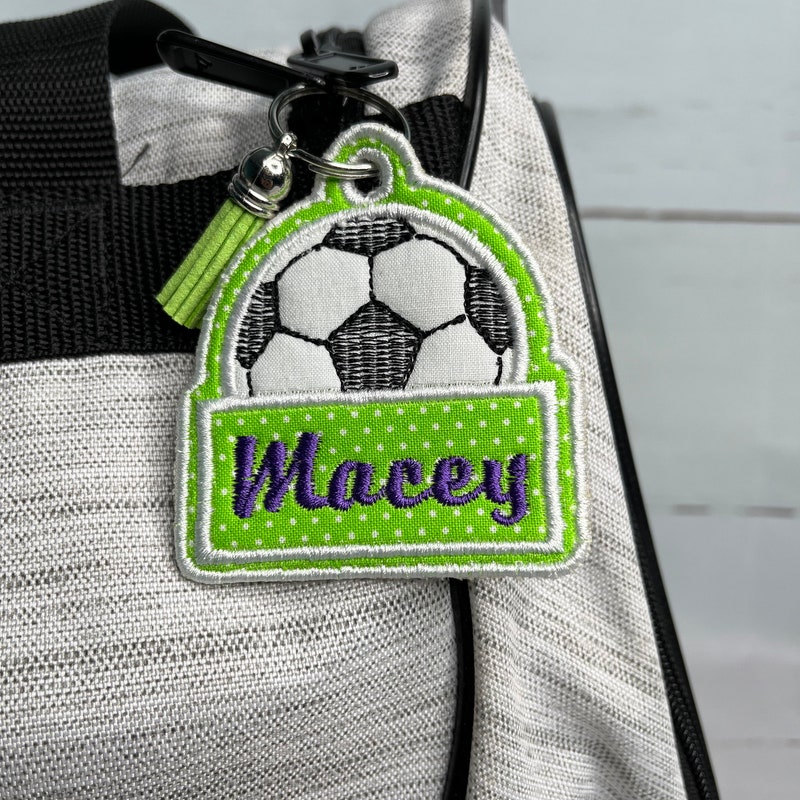 Soccer Bag Tags - Etsy