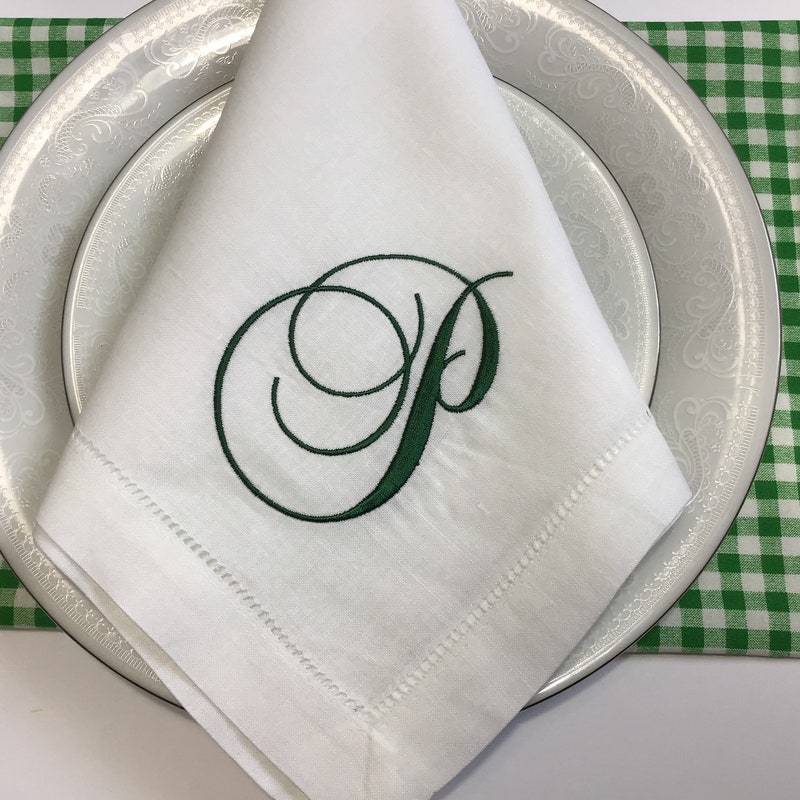 Monogram Napkins - Etsy