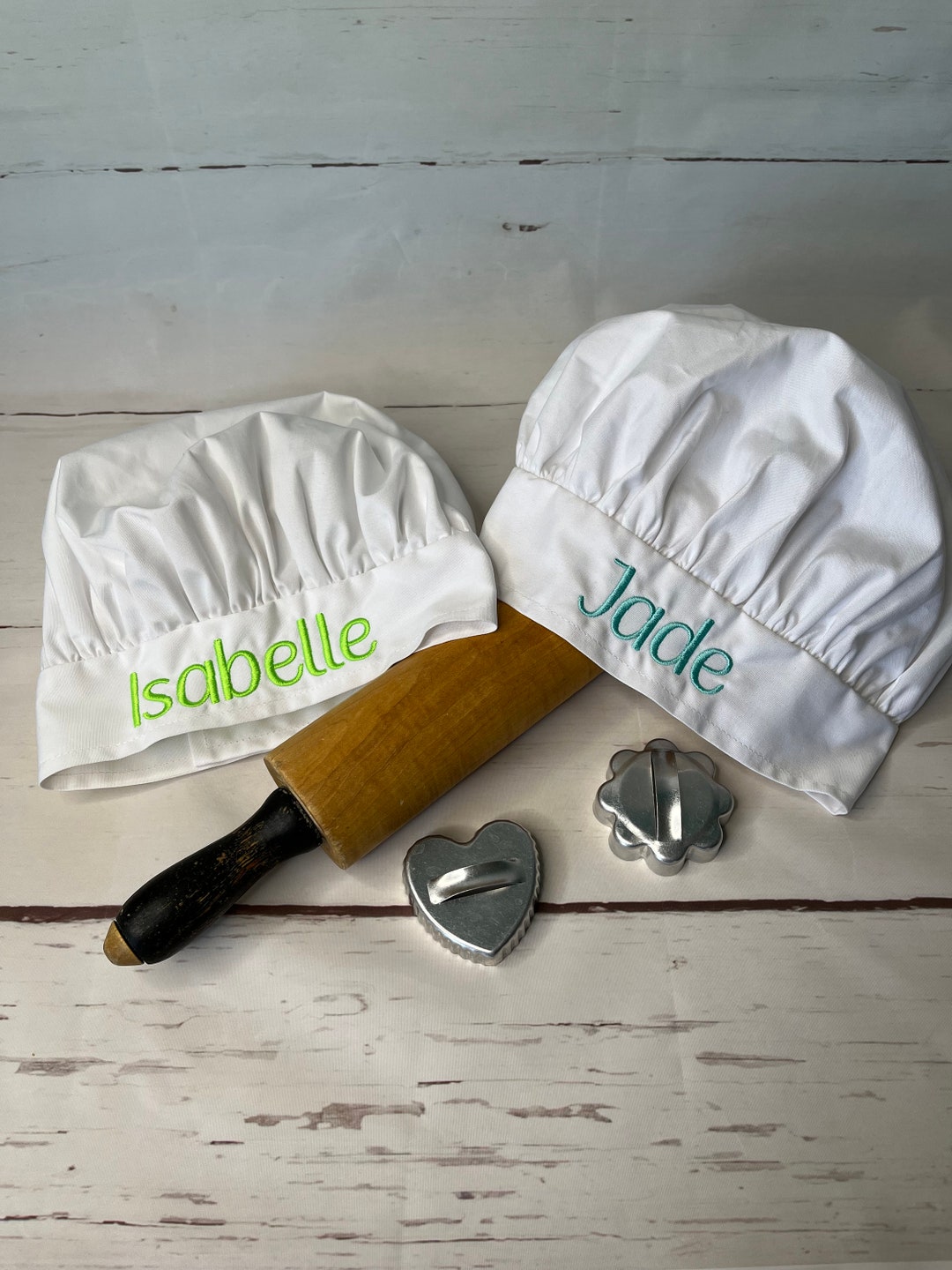 Personalized Child's Chef Hat: Embroidered Pretend Play Costume - Etsy