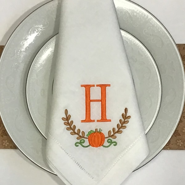 Embroidered Napkins - Etsy