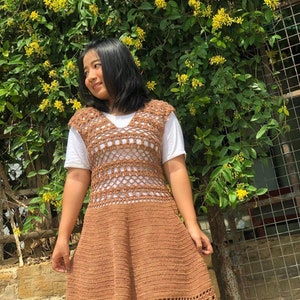 CROCHET PATTERN - Celery Dreams Dress, Top, Skirt Pattern, Downloadable ...