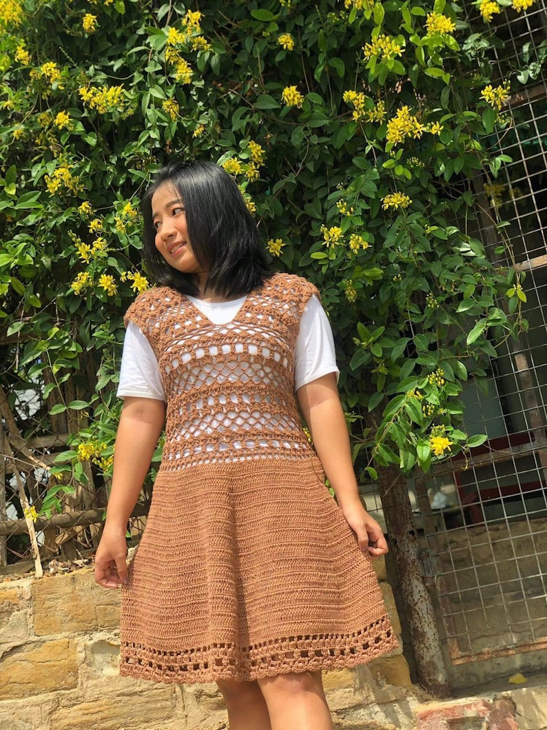 CROCHET PATTERN Celery Dreams Dress Top Skirt Pattern - Etsy
