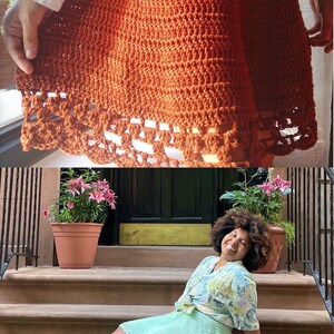 CROCHET PATTERN - Celery Dreams Dress, Top, Skirt Pattern, Downloadable ...