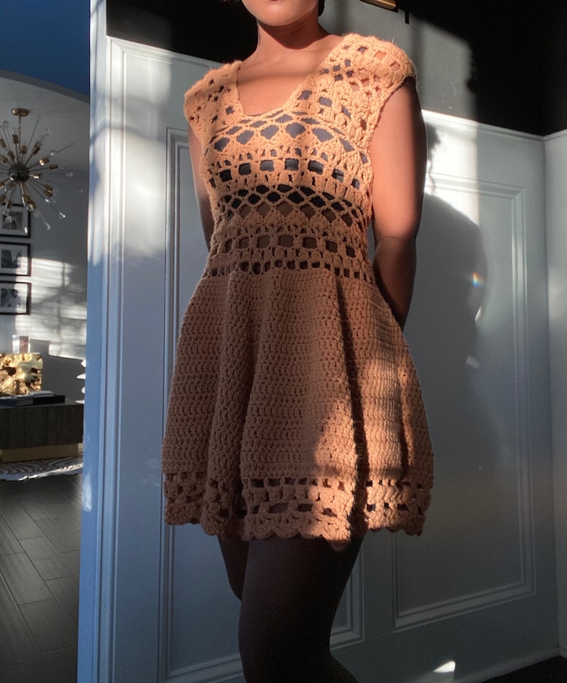 CROCHET PATTERN - Celery Dreams Dress, Top, Skirt Pattern, Downloadable ...