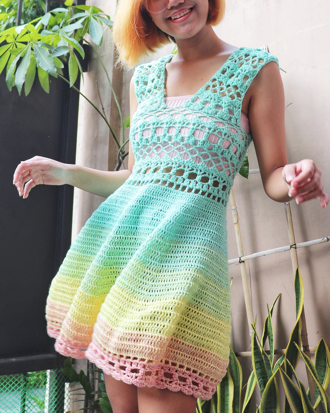 CROCHET PATTERN Celery Dreams Dress Top Skirt Pattern - Etsy