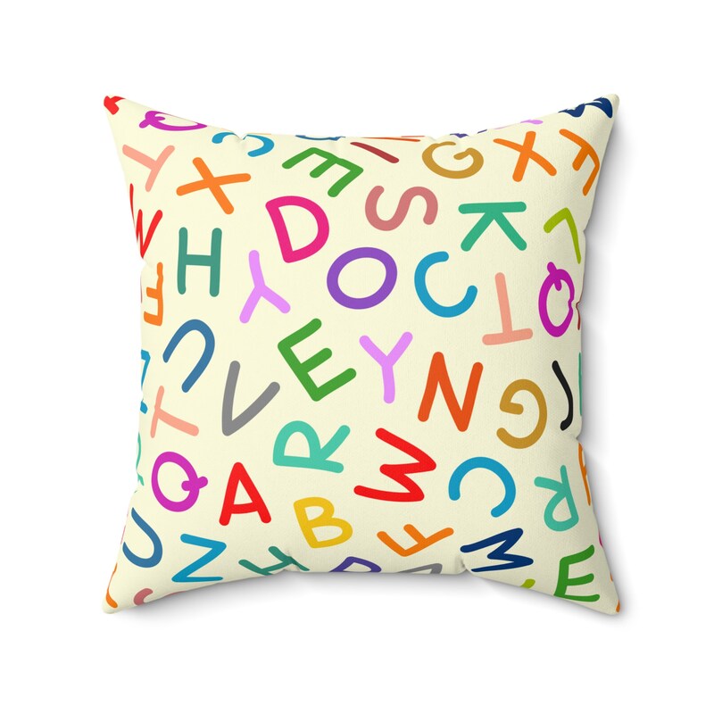 Alphabet Cushion - Etsy