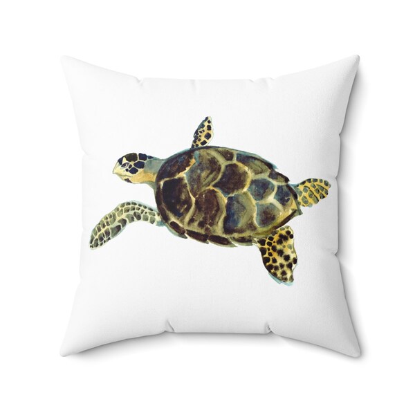 Turtle Pillow - Etsy